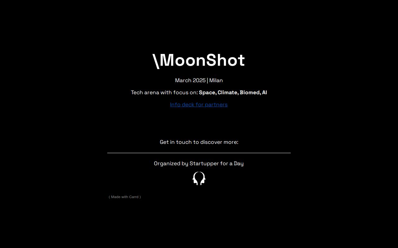 \Moonshot
